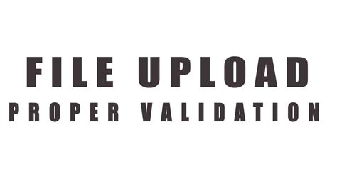Php Tutorial File Upload With Validation Youtube