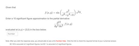 Solved A Function F Is Defined By F X Y X Y Sin X Y Chegg Com