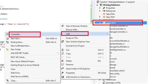 Validation Using Data Annotation In Aspnet Mvc