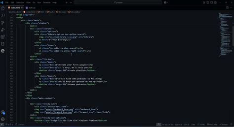Webdevelopment Html5 Css3 Frontend Spotifyclone Learningbydoing