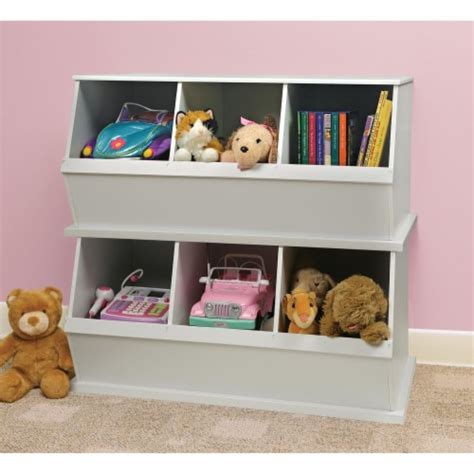 Three Bin Storage Cubby White 1 Frys Food Stores