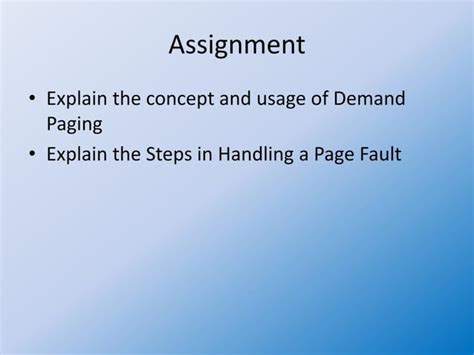 Operating System 37 Demand Paging Pptx