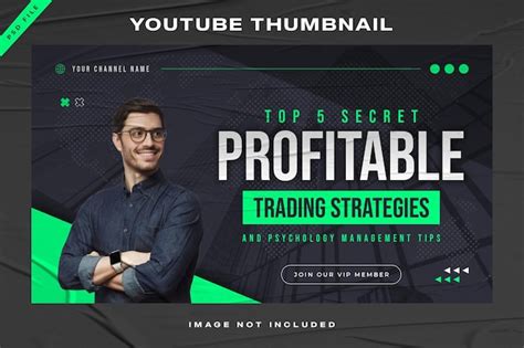 Premium Psd Business Youtube Thumbnail Design Psd