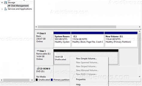 How To Partition A Usb Drive Or A Memory Card Windows 10 Avoiderrors