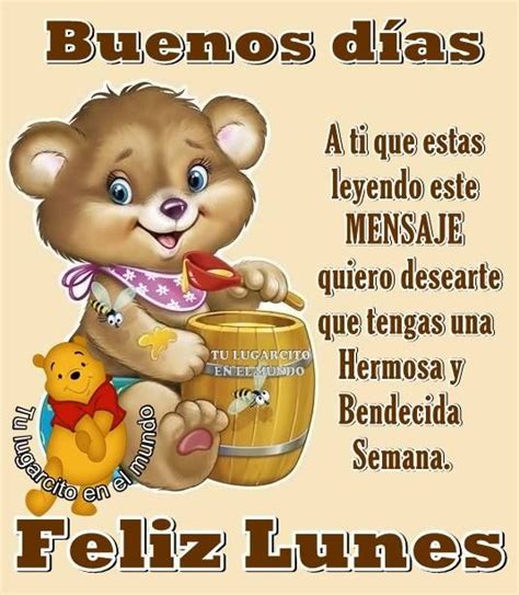 Imágenes De Buenos Días Lunes Nueva Semana Feliz Bendiciones • Imagenes Para Whatsapp Frases