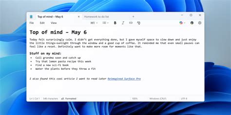 Notepad For Windows 11 Adds Text Formatting Markdown Support And New Toolbar Alternativeto