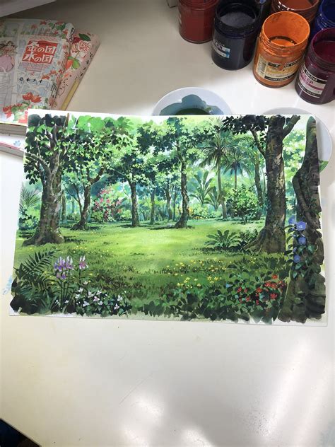 Art From The Upcoming Kin No Kuni Mizu No Kuni Film By Madhouse R
