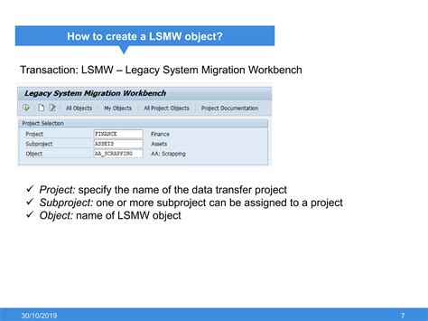 Sap Legacy System Migration Workbench Lsmw Introduction Pdf