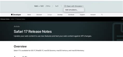 responsive mode confusion r safari