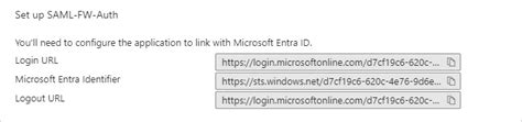 Outbound Firewall Authentication With Microsoft Entra Id As A Saml Idp