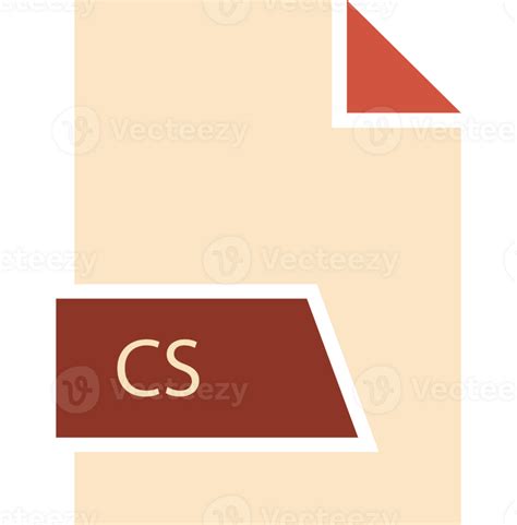 Cs File Format Icon Shape 66499415 Png