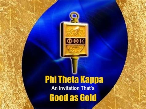 Phi Theta Kappa Certificate Ppt