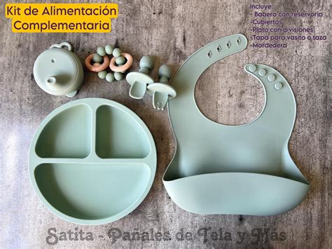 Kit De Alimentación Complementaria 500 Elaborado Con Silicón De Alta