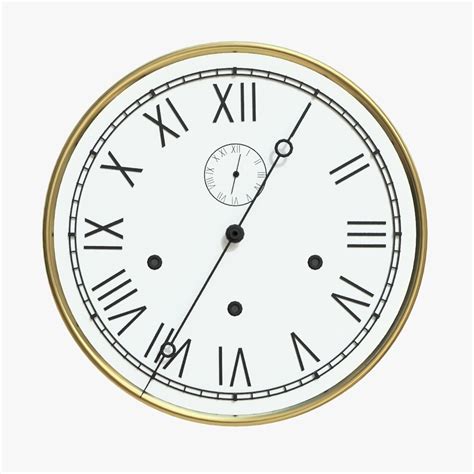 Reloj 01 Modelo 3d 9 Fbx Obj Max Free3d