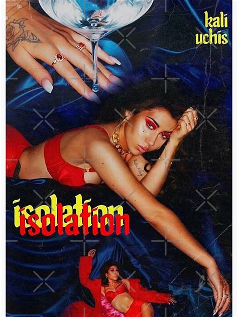 Isolation Kali Uchis Sticker For Sale By Roselinesnisher Redbubble
