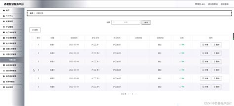Springbootjavaphpnodepython养老智慧服务平台【计算机毕设】 Csdn博客