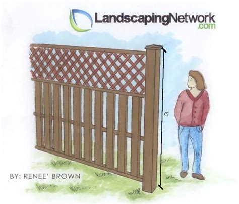 Fence Height Regulations Landscaping Network Wood Fence Fence