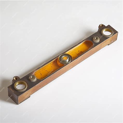Level With Bubble Indicators For Measuring Horizontal And Vertical Alignment Premium Ai