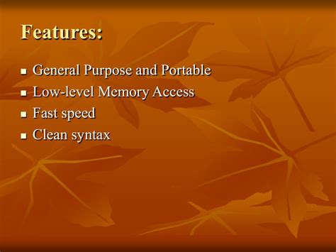 C Programming Language Powerpoint Slides Learnpick India