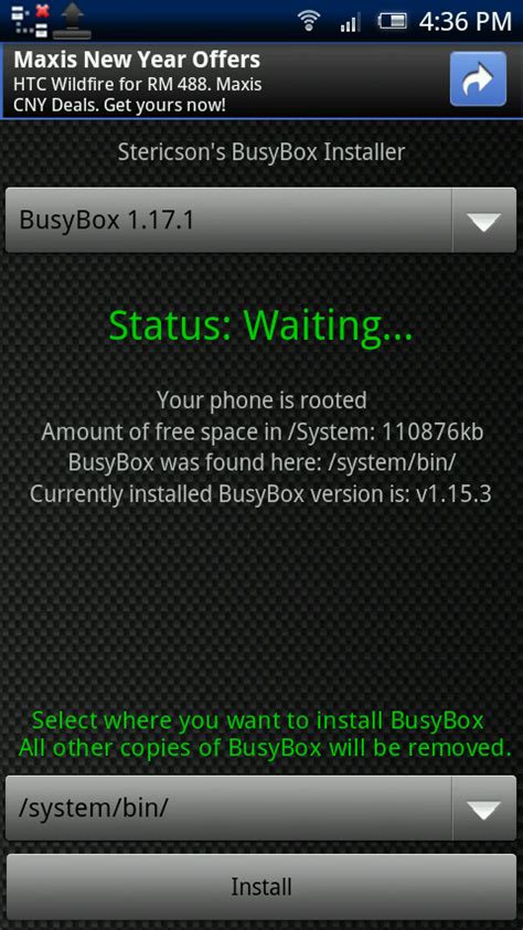 Malaydroid Installing Busybox And Verifying Root Installation