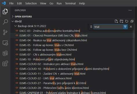 option to disable fuzzy search in explorer file filtering · issue