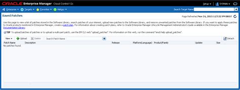 How To Apply Psu In Multiple Oracle Databases Simultaneously Using The Enterprise Manager 12c