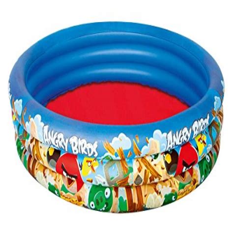 Angry Birds 3 Ring Inflatable Play Pool