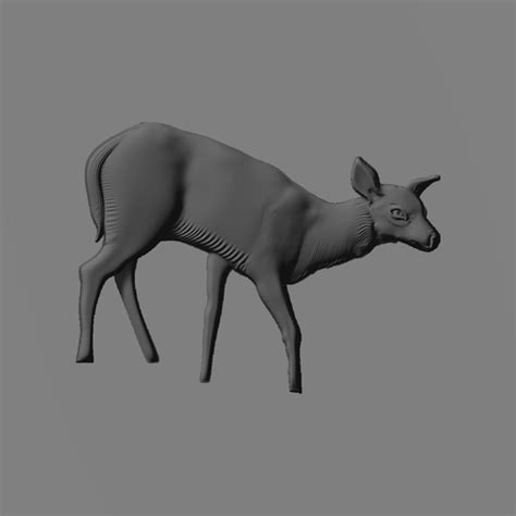 Stl File Deer Stl Cnc Design 🦌 ・3d Printing Model To Download・cults
