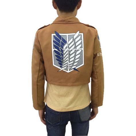 Attack On Titan Scout Regiment Jacket Cosplay Costume Costume Party World