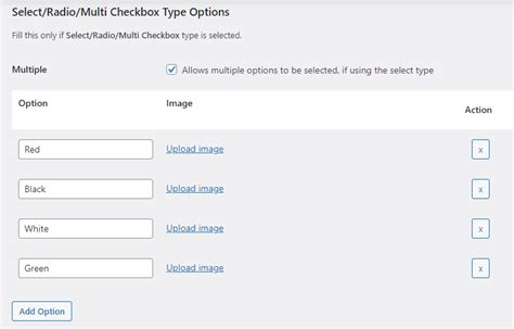Product Input Fields Settings All Products Field 1 Documentation