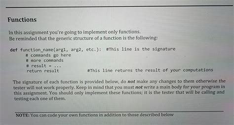 Solved In This Assignment Youre Going To Implement Only