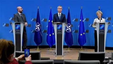 ណាតូ និងសហភាពអឺរ៉ុប ប្តេជ្ញាគាំទ្រអ៊ុយក្រែនបន្ថែមក្នុងការប្រយុទ្ធជាមួយរុស្សី សុីសុីថាមស៍