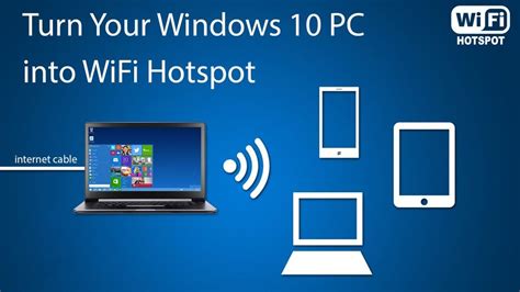 How To Turn On Hotspot On Pc Or Windows 10 Youtube