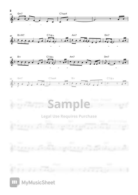 김상진 너를 선택한다 F Key 멜로디악보 Noten By 생명의건반