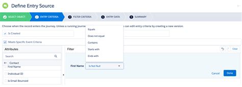 Marketing Cloud Using Salesforce Data Entry When Field Values Have