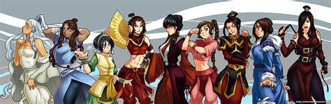 Avatar The Last Airbender Suki And Ty Lee
