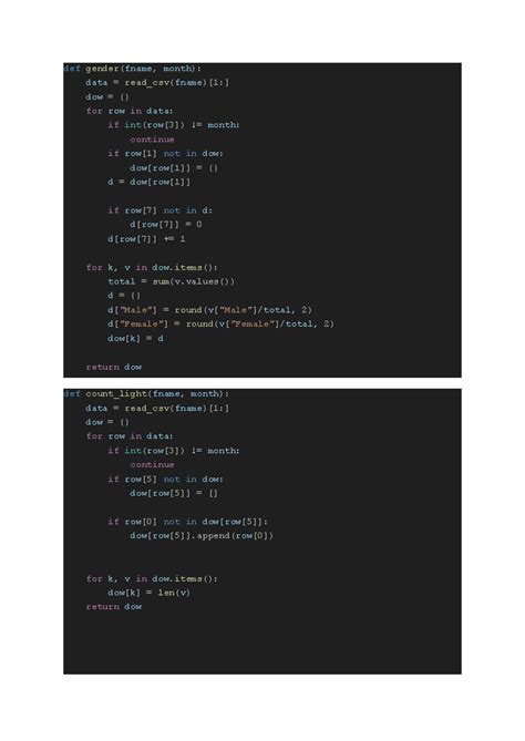 Cs1010x Past Paper Solutions Def Genderfname Month Data Read
