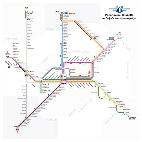 The Possible Regional Services For Sofia Oblast If All Rail Projects In The Adjacent Oblasts