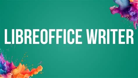 Libreoffice Writer Ck1 Formations