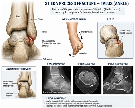 Stieda Process Fracture Talus Ankle Treatment Recovery And Vs Os
