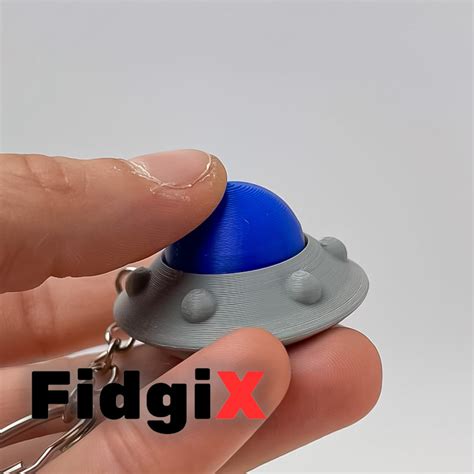 🛸 Ufo Switch Fidget・ 3d File For 3d Printing・cults