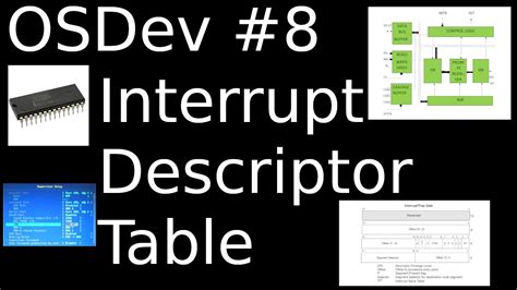 Osdev Lecture Series 8 Interrupt Descriptor Table Idt Youtube