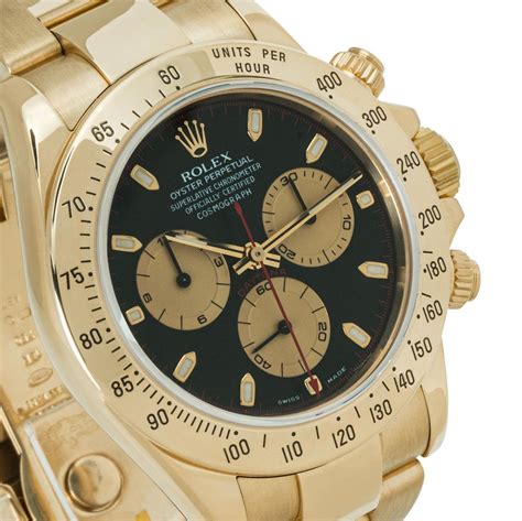 Rolex Daytona Yellow Gold Cosmograph 116528 For Sale At 1stdibs