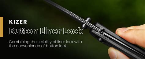 Kizer Mini Grouper Folding Pocket Knife 3 16” D2 Blade G10 Handle Camping Folding