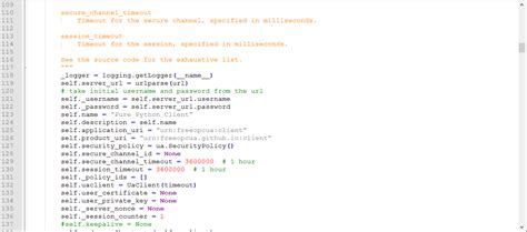 Regarding Time Out Error In Python OPCUA When Read Data From SIEMENS WinCC SCADA Issue