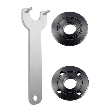 Lrcipru Angle Grinder M16 Flange Spanner Wrench Grinder W Inner Lock Nut Tool Kit