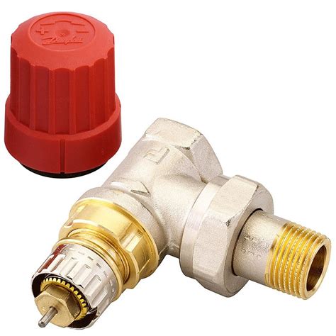 Danfoss Вентиль термостатический угловой RTR-N 1/2" 013G7013