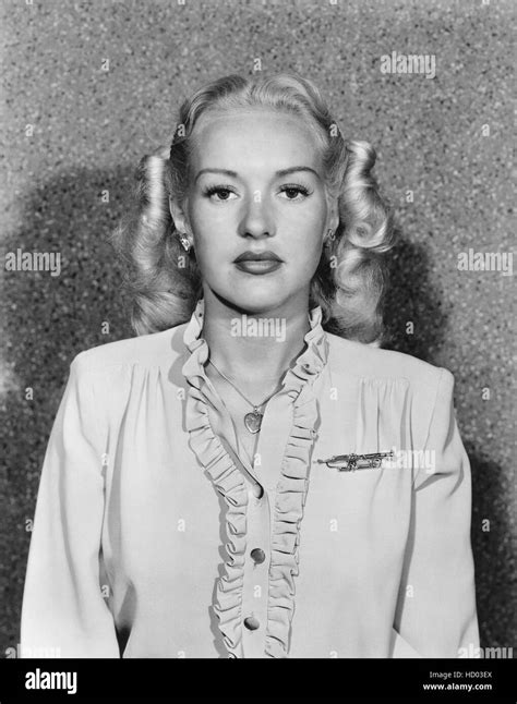 Betty Grable Wearing A Trumpet Pin For Her Husband Harry James Ca