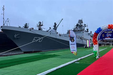 Ins Tushil Indian Navys Latest Stealth Frigate Commissioned With
