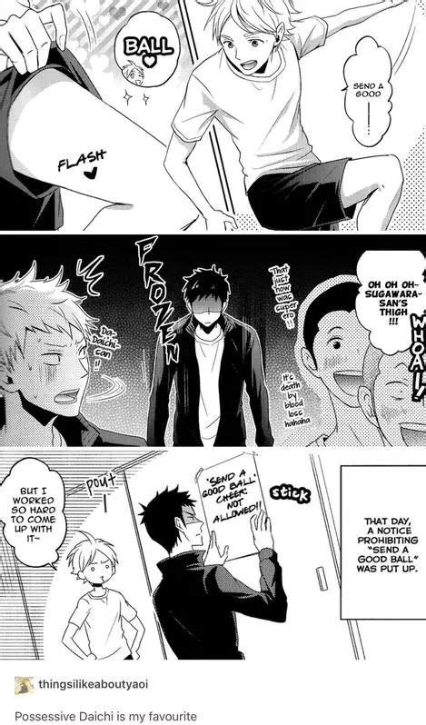 53 Best Daichi X Sugawarahaikyuu Images In 2020 Haikyuu Sugawara Haikyuu Daisuga